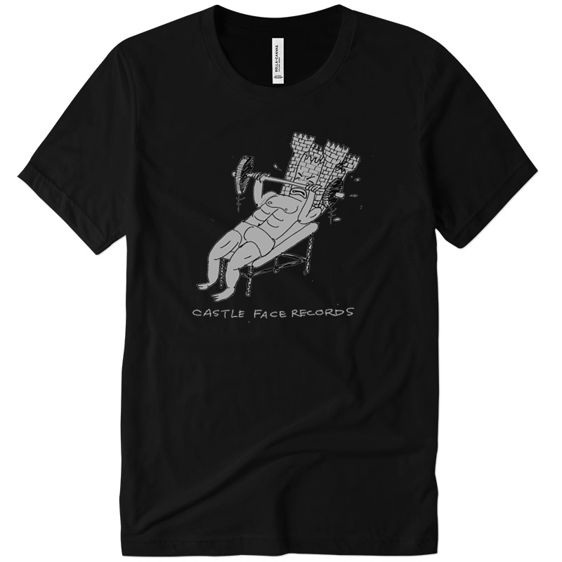 CASTLEFACE BODYBUILDER - WHITE INK – Wax Face Toys